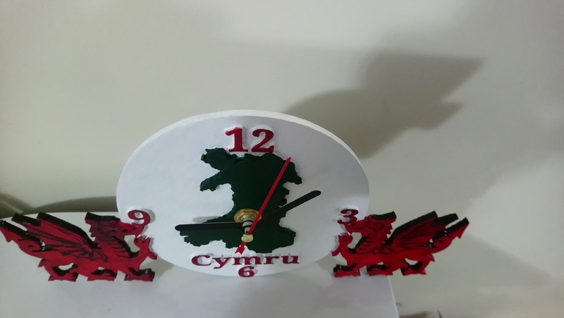 Welsh Dragon Clock - Pinshape