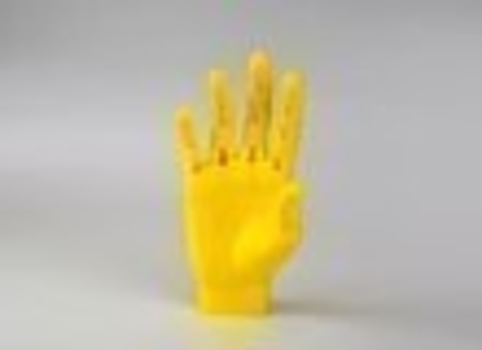 3D Printed articulted hand by natwoolford | Pinshape