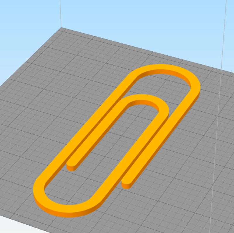 Paper clip wall decoration - Pinshape