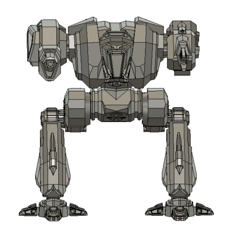 Battle Mech "Spartan" - Pinshape
