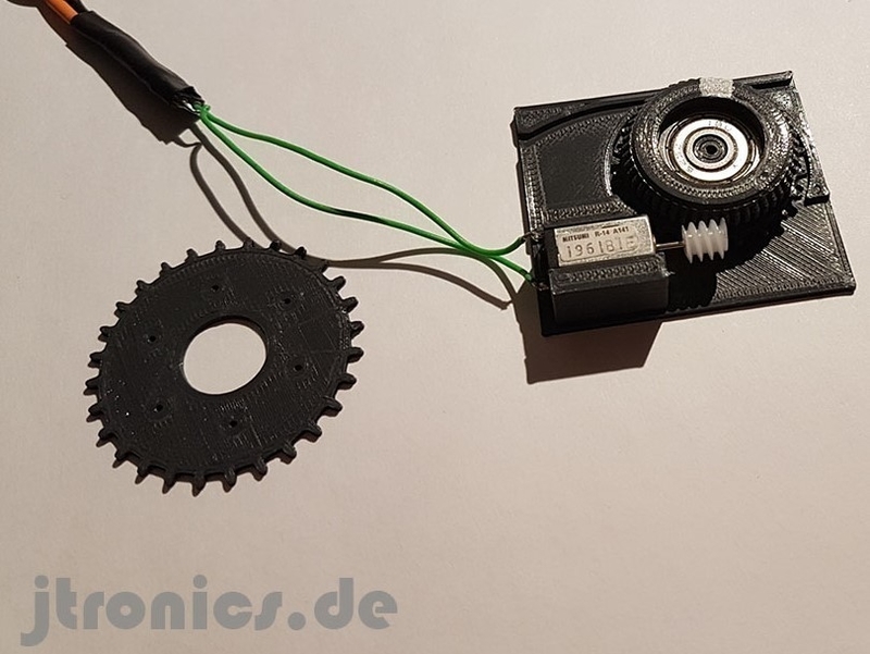 3D Printed OpenPnp SMT Feeder Worm Gear Drive Test - Pinshape