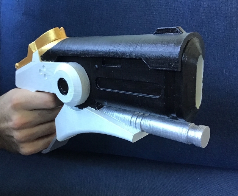 Mercy Gun Overwatch Standard Skin - Pinshape