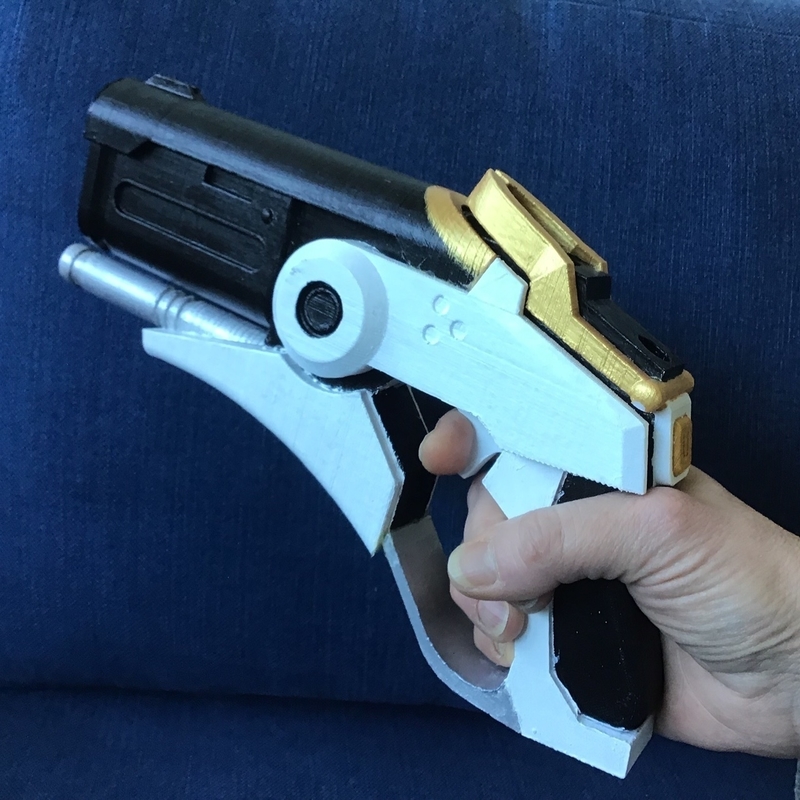Mercy Gun Overwatch Standard Skin - Pinshape
