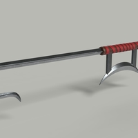 3D Printed Hook Sword of Kabal from game Mortal Kombat 11 by 3D Tech ...