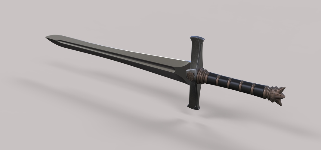 3D Printed Sword of Conan from movie Conan the Barbarian 2011 by ...