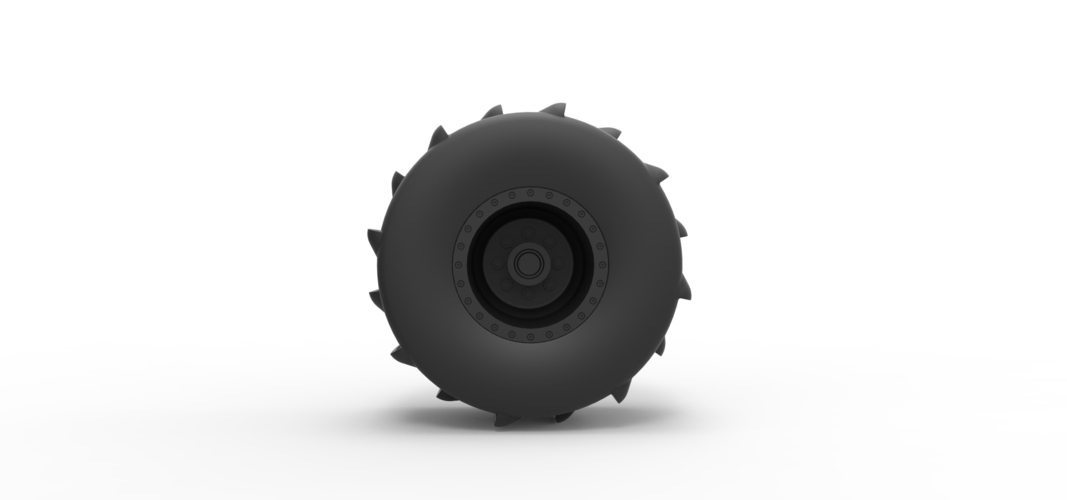 3D Printed Mud wheel by CosplayItemsRock | Pinshape