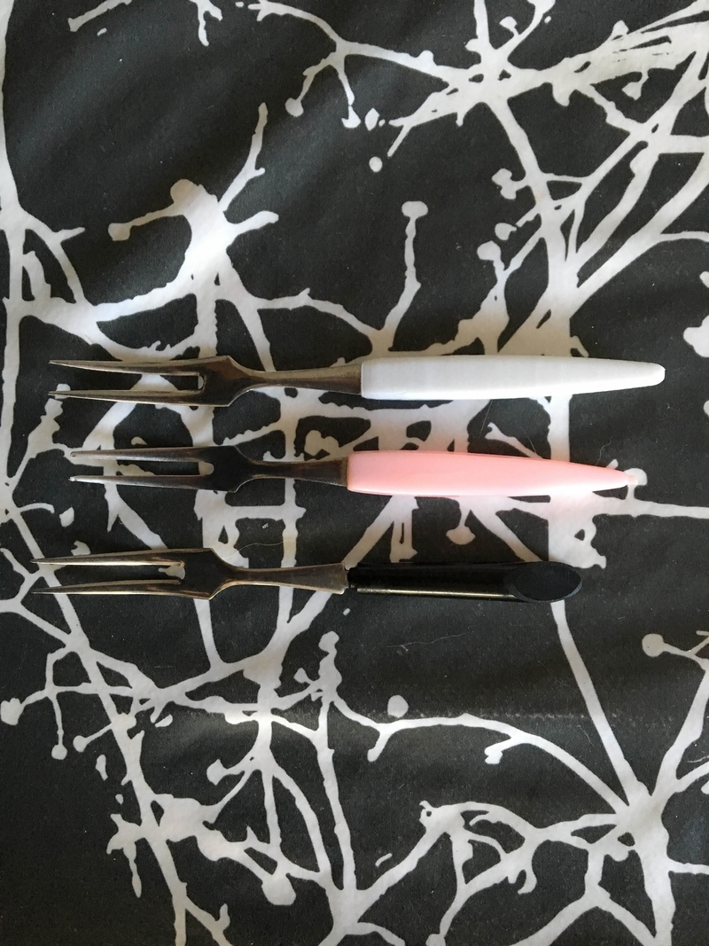 Replacement handle for small serving fork - Pinshape