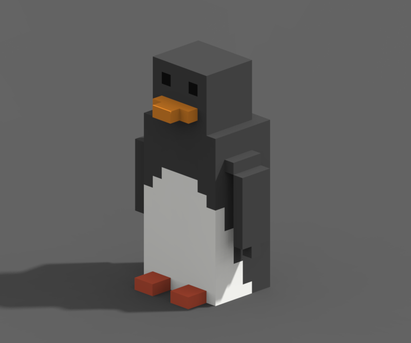 Voxel Animals - Pinshape
