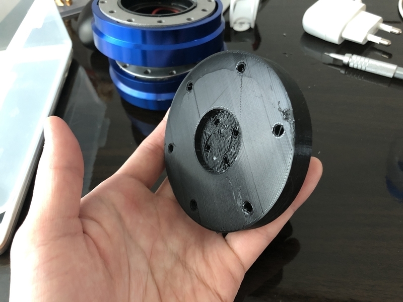 Wheel Adapter for Fanatec Porsche 911 GT3 RS V2 Racing Wheel - Pinshape
