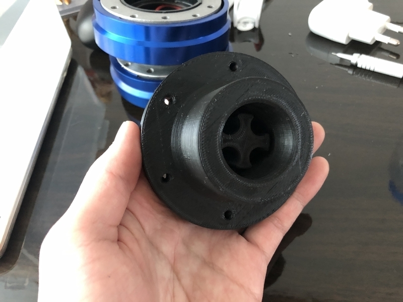 Wheel Adapter for Fanatec Porsche 911 GT3 RS V2 Racing Wheel - Pinshape