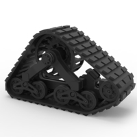 3D Printed Tank Tracks by gemde001 | Pinshape
