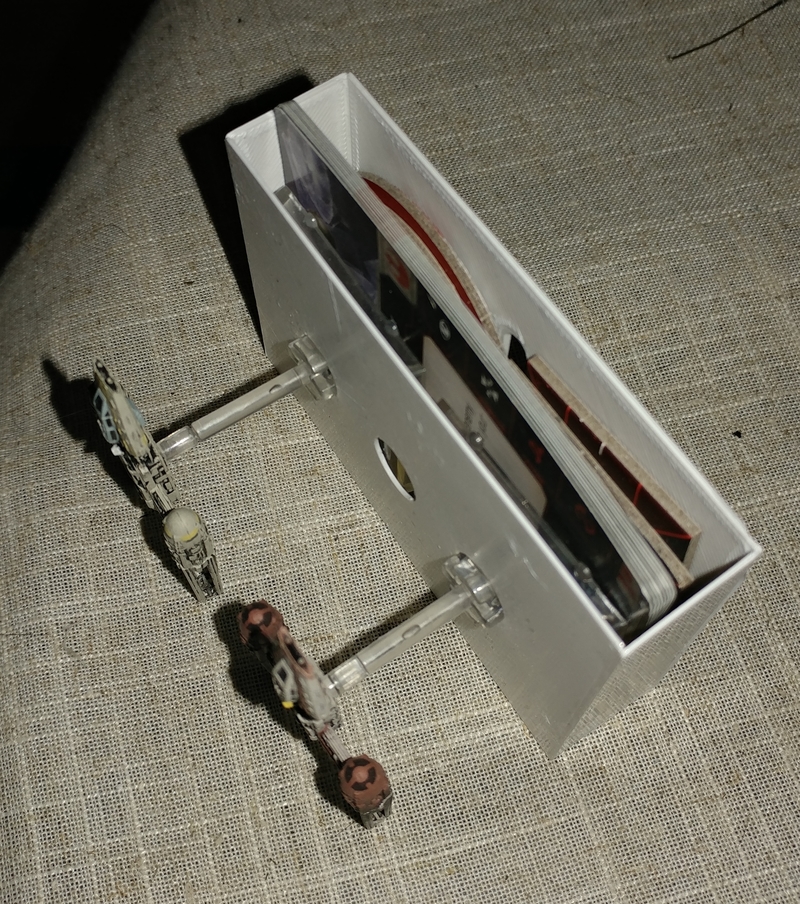 X Wing Wall Mounted Storage Display - Pinshape