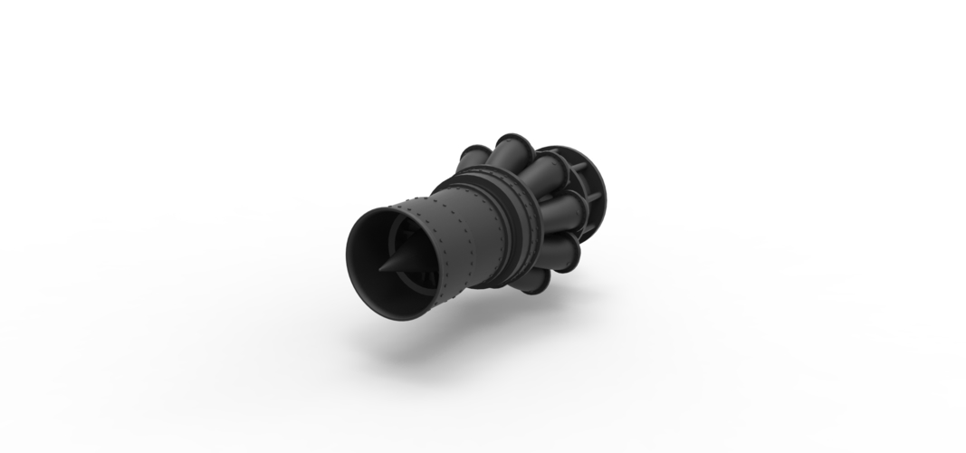 3D Printed Jet engine by TechItemsRock | Pinshape
