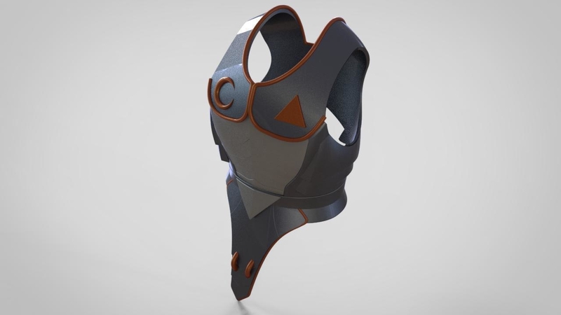 Link Fierce Deity armor from ZELDA breath of the Wild - Pinshape