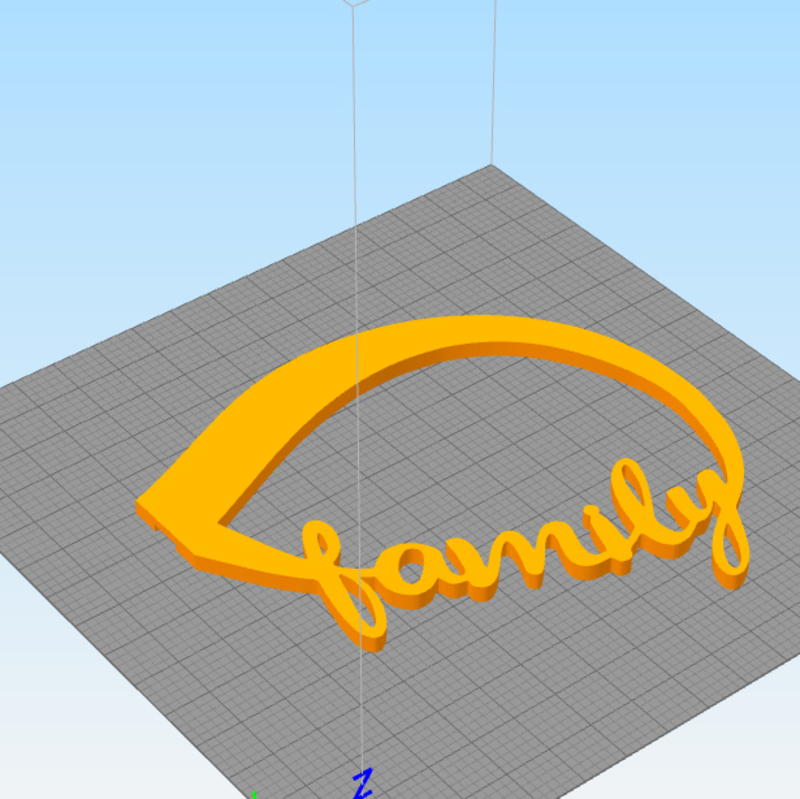 Family infinity photo frame - Pinshape
