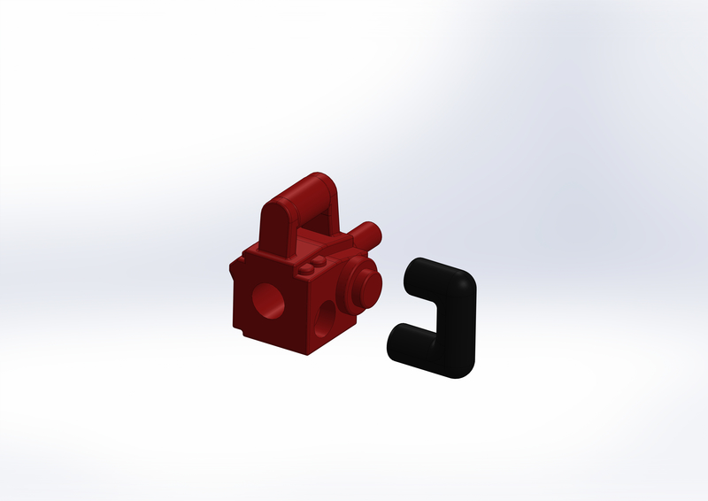 ED2 CHAINSAW + BOOMSTICK FOR MINIFIG - Pinshape