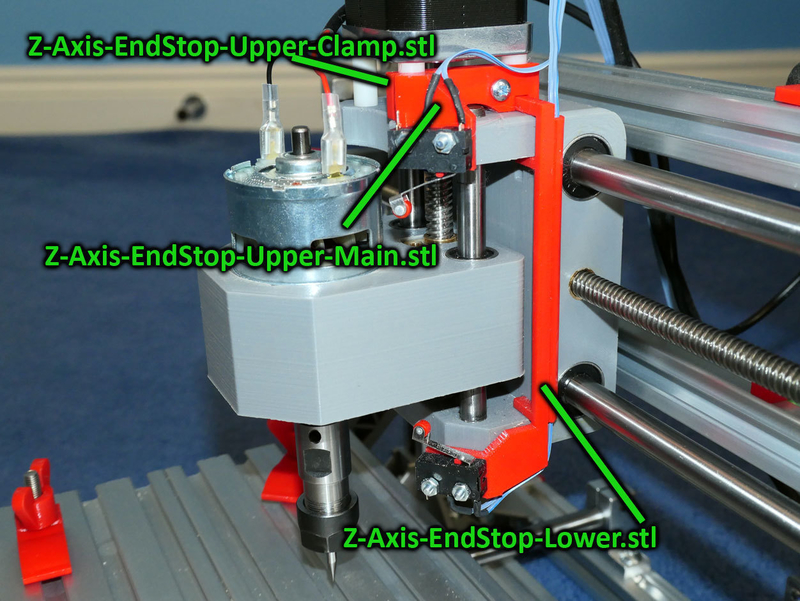 Desktop 3018 CNC Engraver / Router Endstops & Accessories - Pinshape