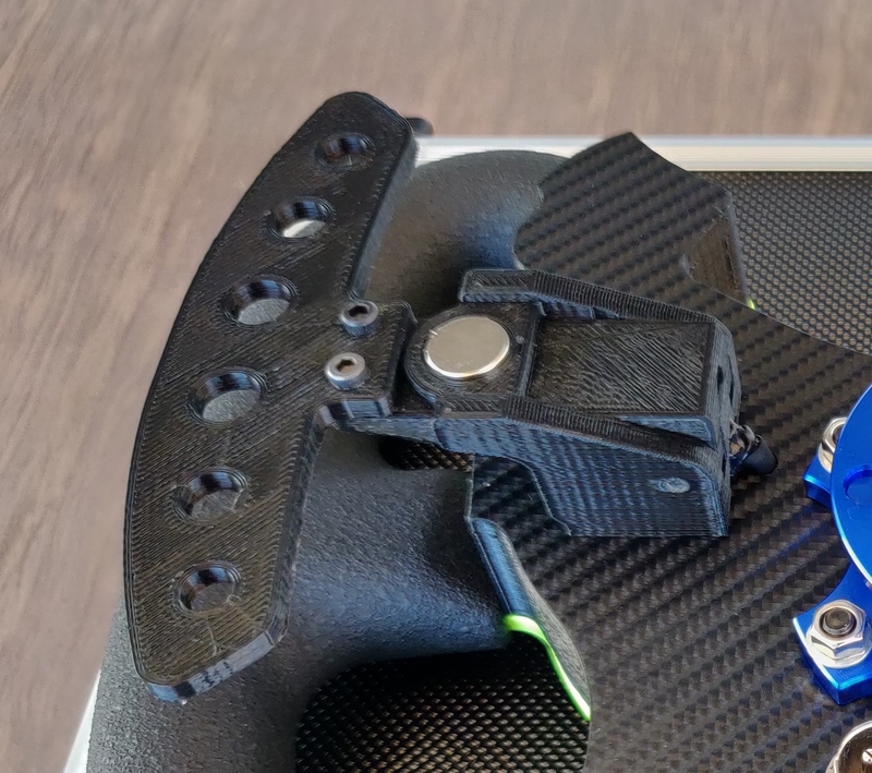 12mm Magnetic Paddle Shifters for Simracing - Pinshape