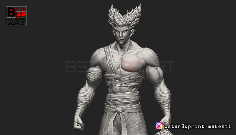 Garou - One punch Man - Fan Art - Realistic Version - Pinshape