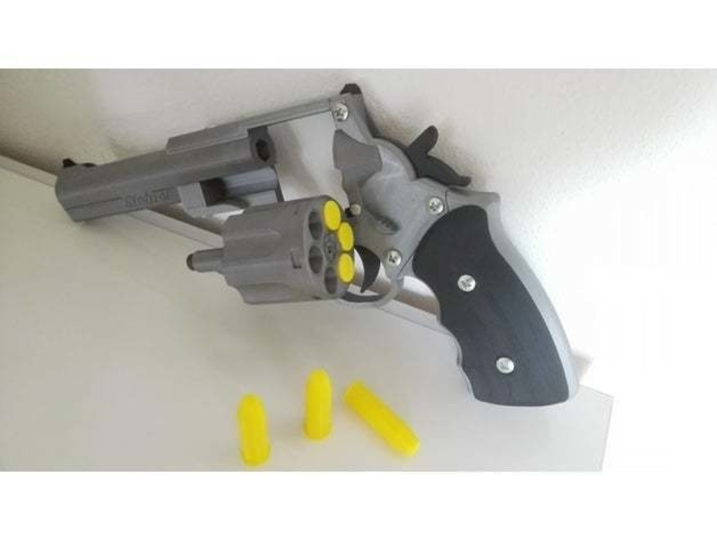 Prop Gun | Revolver - Single Action - Pinshape