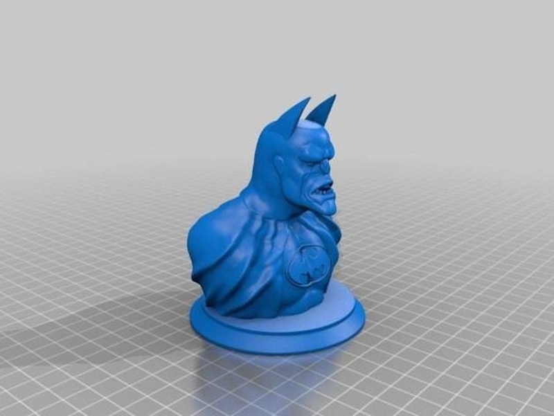 Batman Real Face - Pinshape