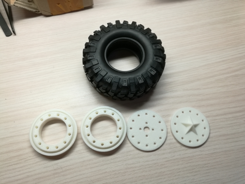 1.9 inches wheel hub of 1/10 rc - Pinshape