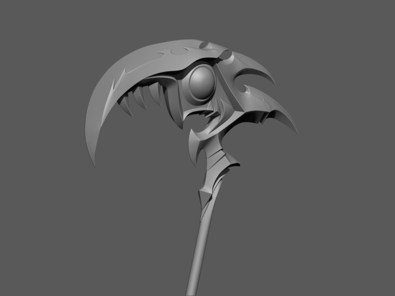 Kayn weapons Darkin LOL league of legends 3D print model - Pinshape