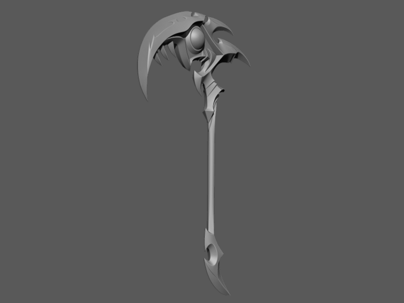 Kayn weapons Darkin LOL league of legends 3D print model - Pinshape