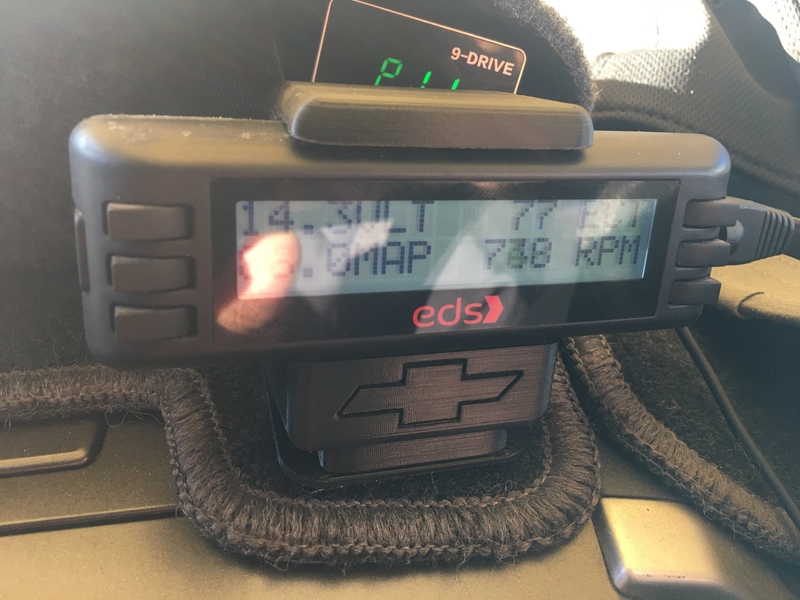 EDS Scan Gauge dash matt holder - Pinshape