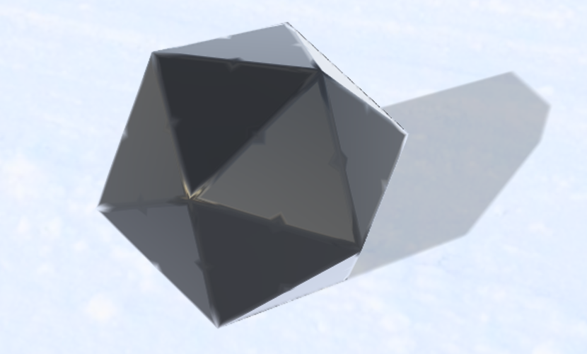 3D Printed Icosahedron by ItBeMeBob | Pinshape