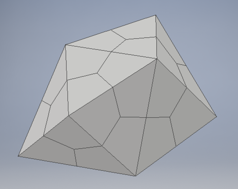 Snub Disphenoid - Pinshape