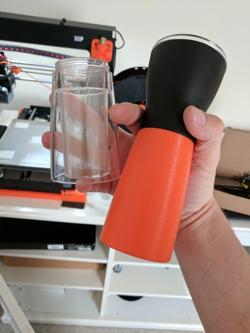 Hario Mini Mill Slim Extended Grind Container - Pinshape