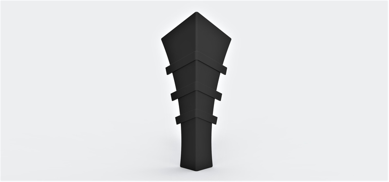 Shin armor of Batman 1989 - Pinshape