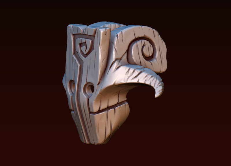 Juggernaut mask - Pinshape