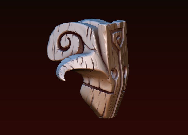 Juggernaut mask - Pinshape
