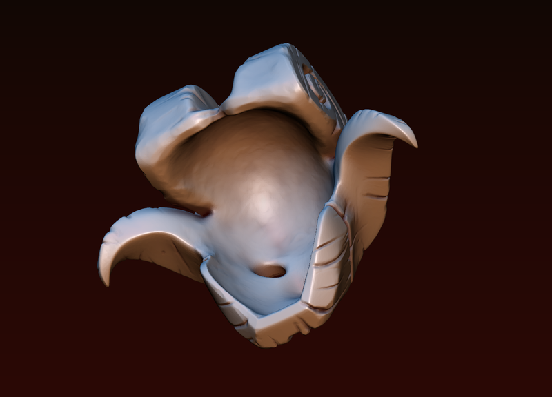 Juggernaut mask - Pinshape