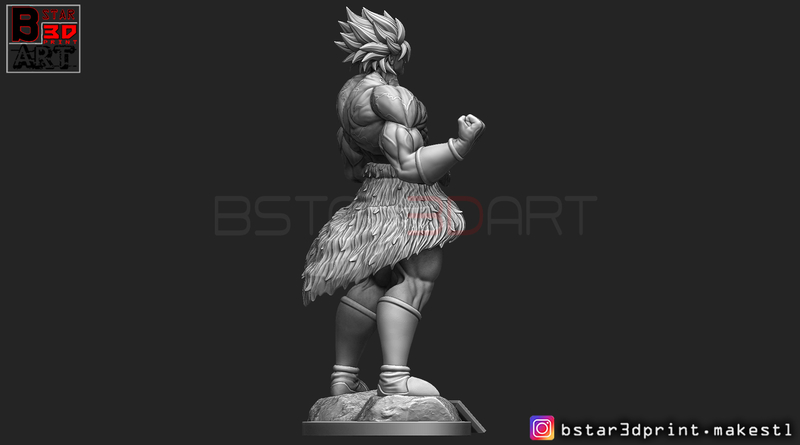 Broly version 01 from Broly movie 2019 - Pinshape