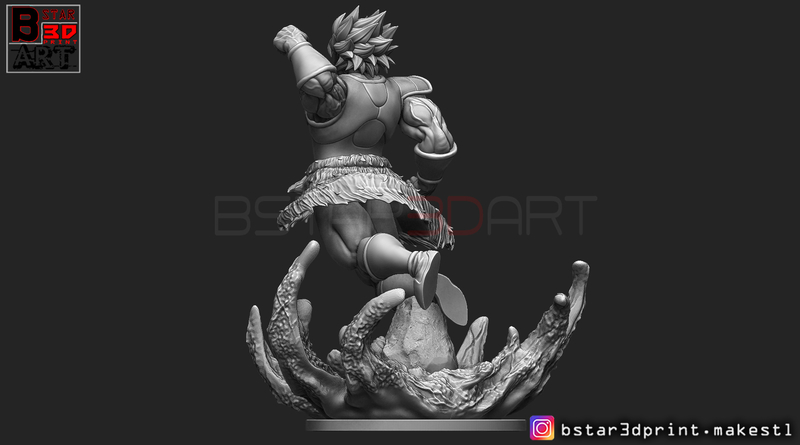 Broly version 02 from Broly movie 2019 - Pinshape