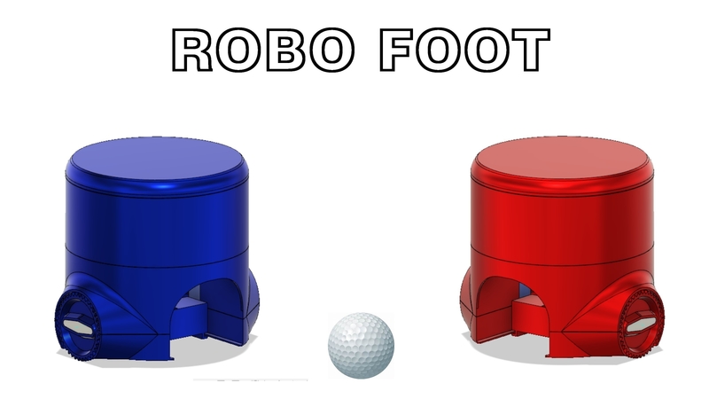 3D Printed Arduino Football Robot - Pinshape