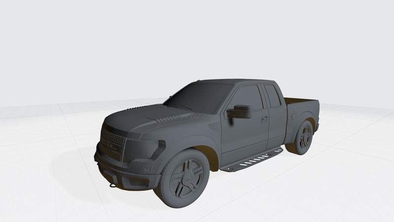 FORD RAPTOR F150 3D MODEL CAR CUSTOM 3D PRINTING STL FILE - Pinshape