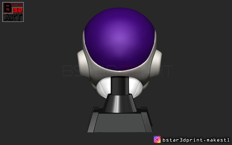 Frieza Head - frieza Mask - Dragon ball cosplay/Decor - Pinshape