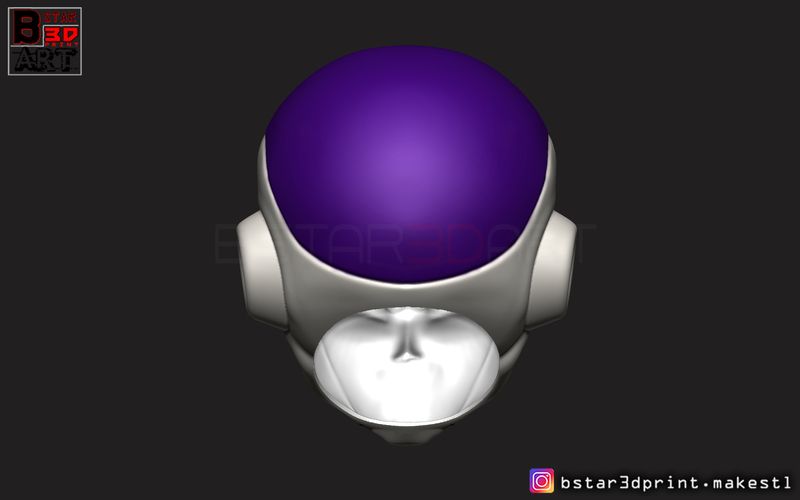 Frieza Head - frieza Mask - Dragon ball cosplay/Decor - Pinshape
