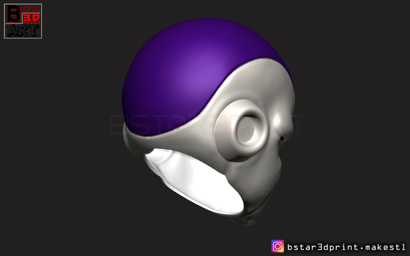 Frieza Head - frieza Mask - Dragon ball cosplay/Decor - Pinshape