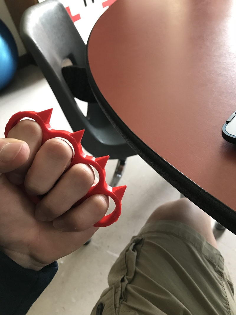 Pain Train Knuckles - Pinshape