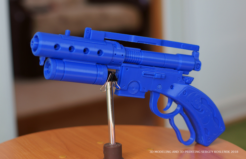 Merr-Sonn type CC Blaster Pistol - Pinshape