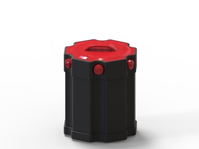 3D Printed Vault Deck Box by Nick Phoenix | Pinshape