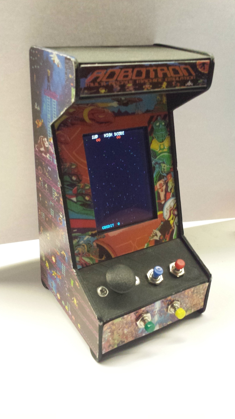 Mini Arcade Machine - Pinshape