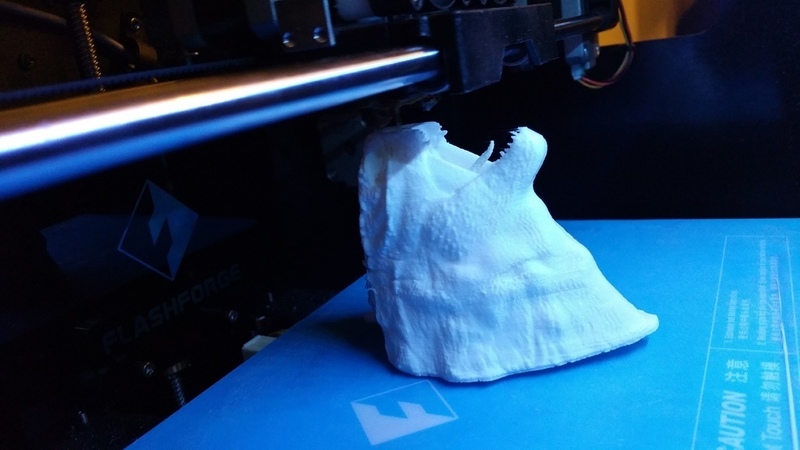 Godzilla Head Wall Mount ((Updated)) - Pinshape