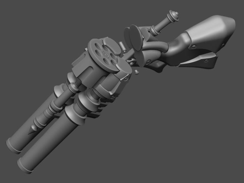 Graves Shotgun LOL league of legends - Fan Art 3D print model - Pinshape