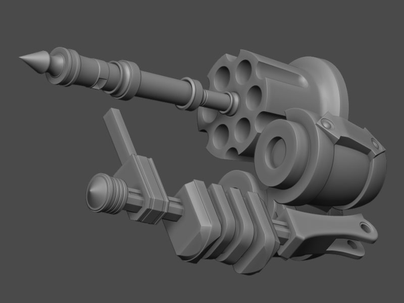 Graves Shotgun LOL league of legends - Fan Art 3D print model - Pinshape